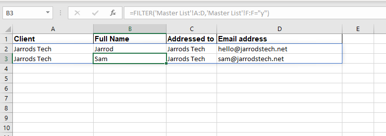How TO Automatically Copy filter Excel Records To Another Sheet 