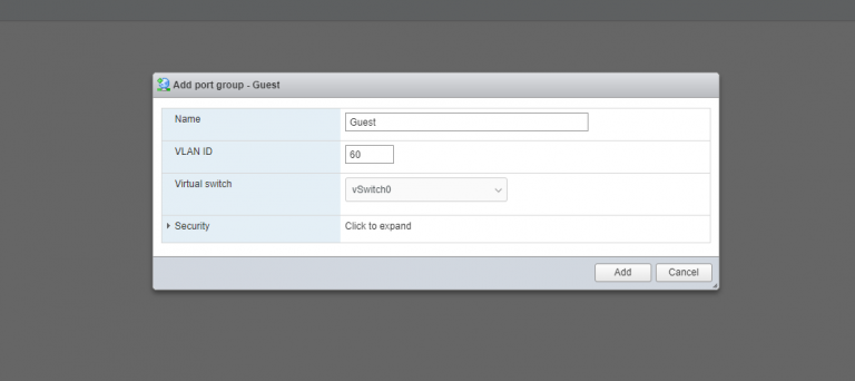 How To Easily Add Vlan Network To Esxi Jarrods Tech 
